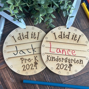 I Did It Graduation Ornament Wood, Preschool Graduation Gifts for Boys ...