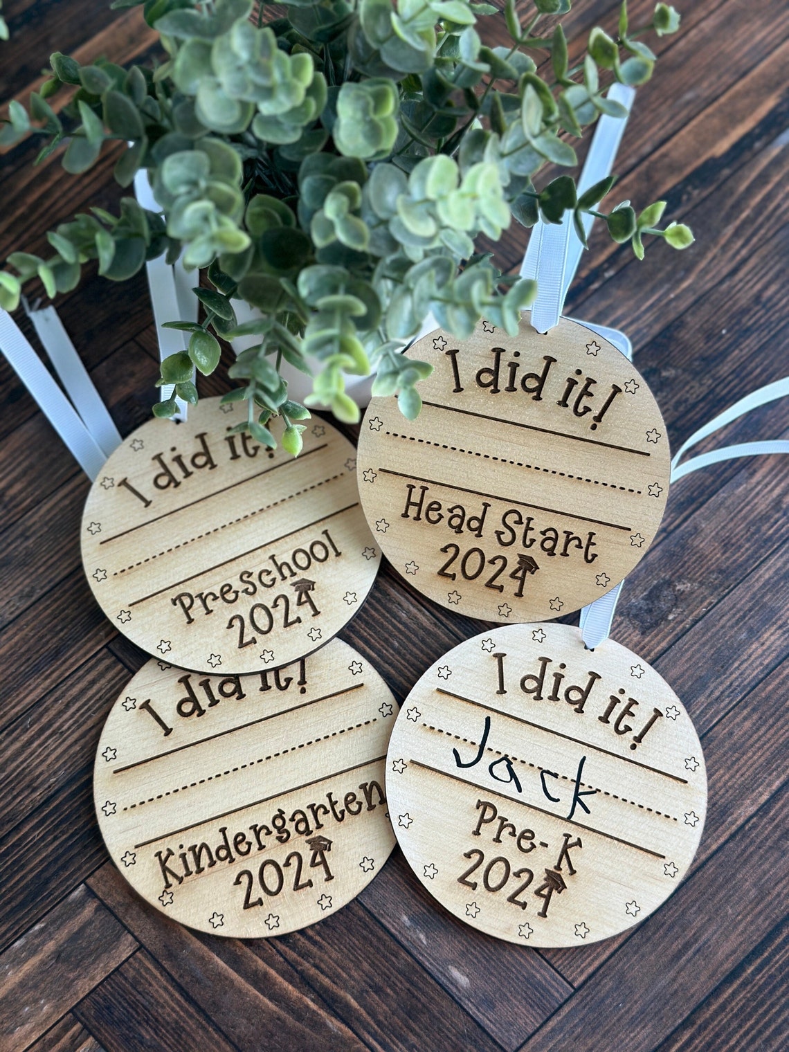 I Did It Graduation Ornament Wood, Preschool Graduation Gifts for Boys ...