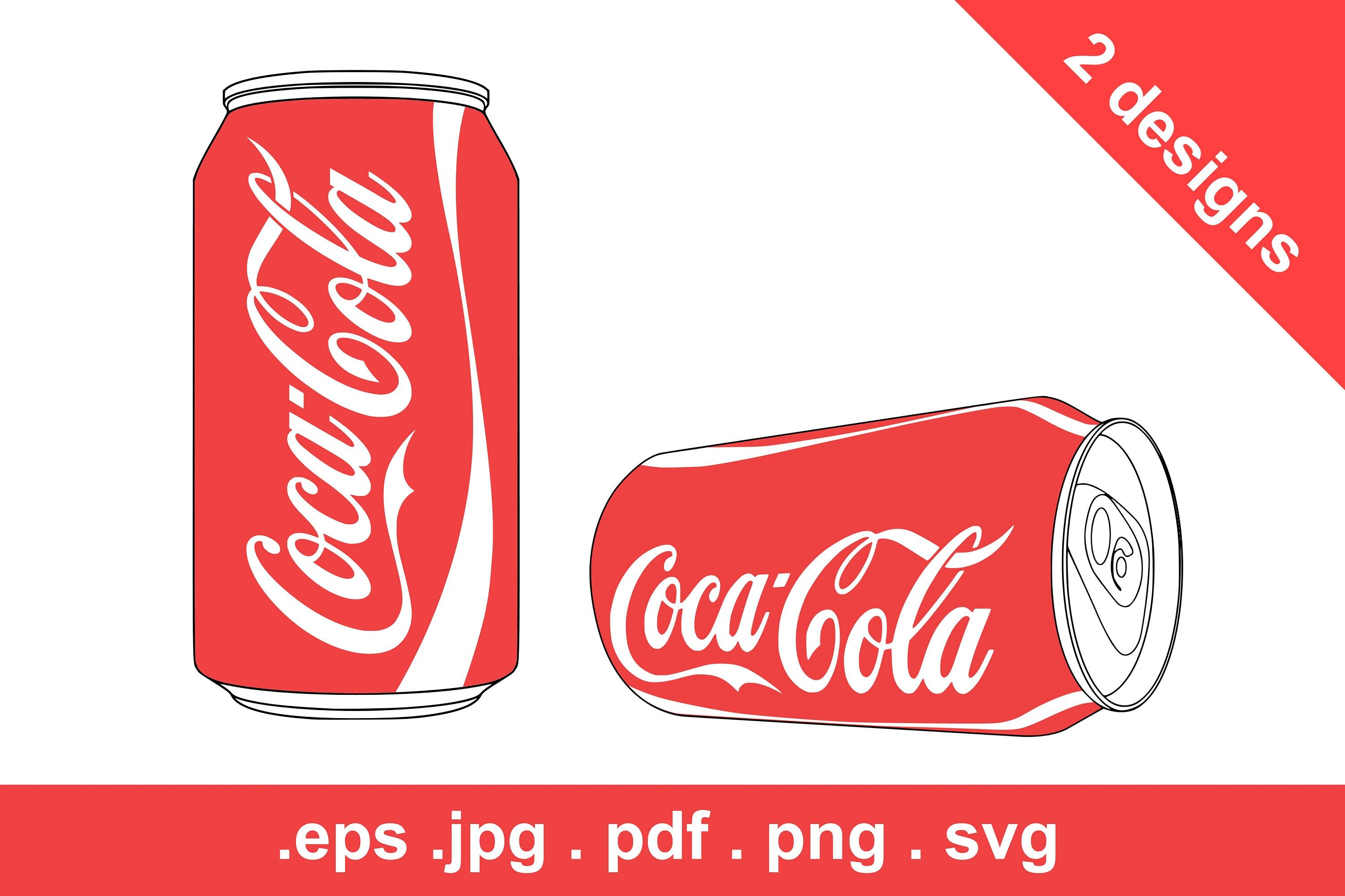 Coca Cola Can SVG