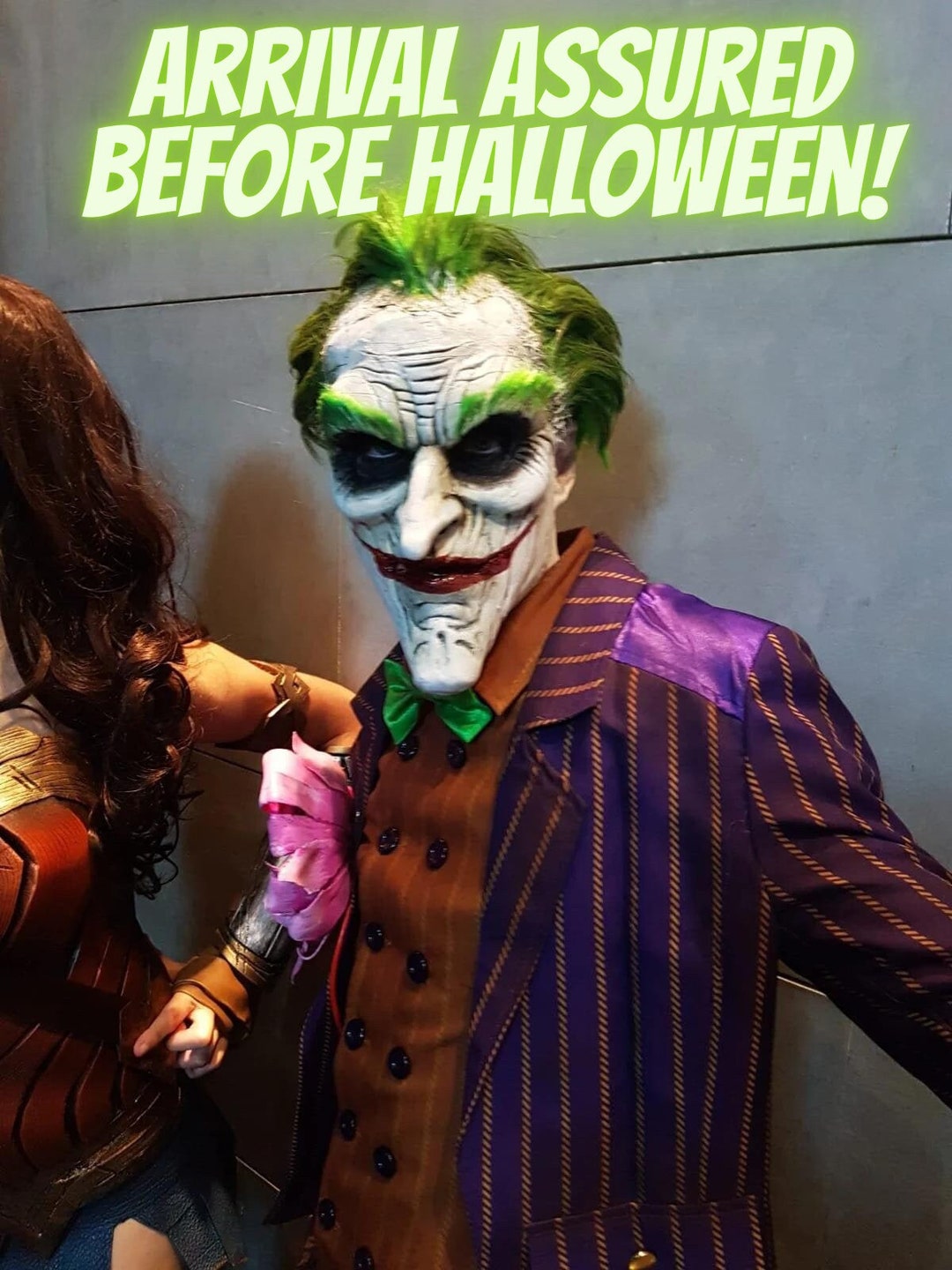 Joker Mask arrival Assured Before Halloween - Etsy