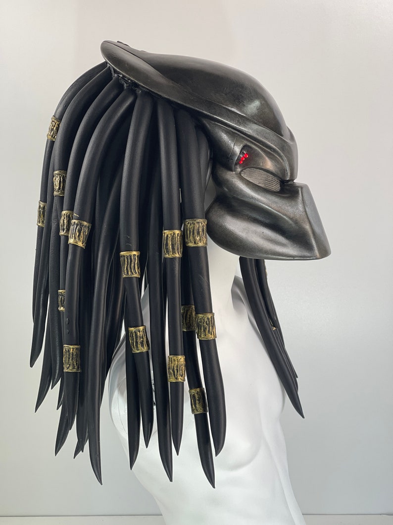 Bio Helmet Classic Predator With Dreadlocks (arrival Assured Before ...