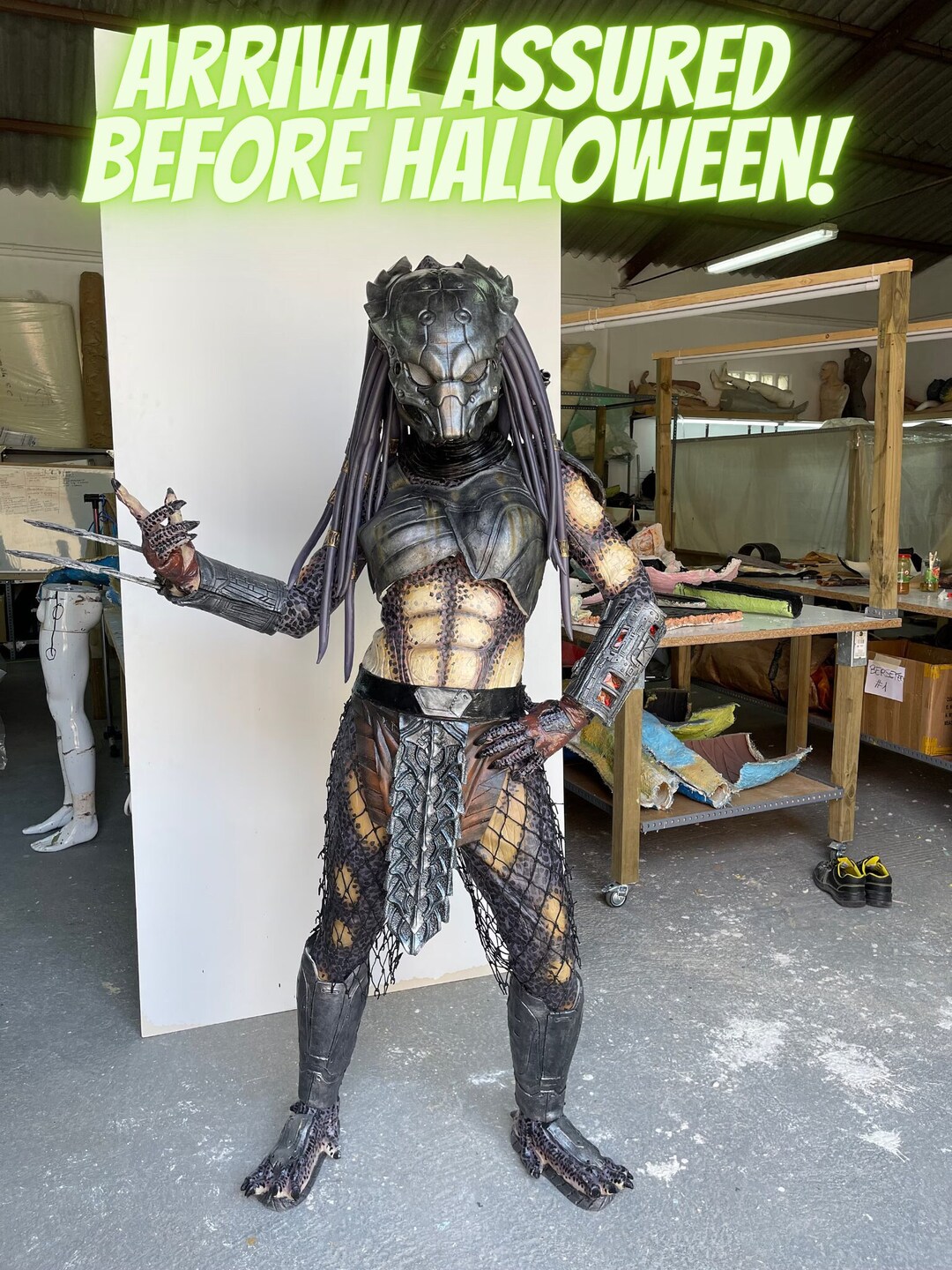 Predator Girl Cosplay Costume arrival Assured Before Halloween - Etsy