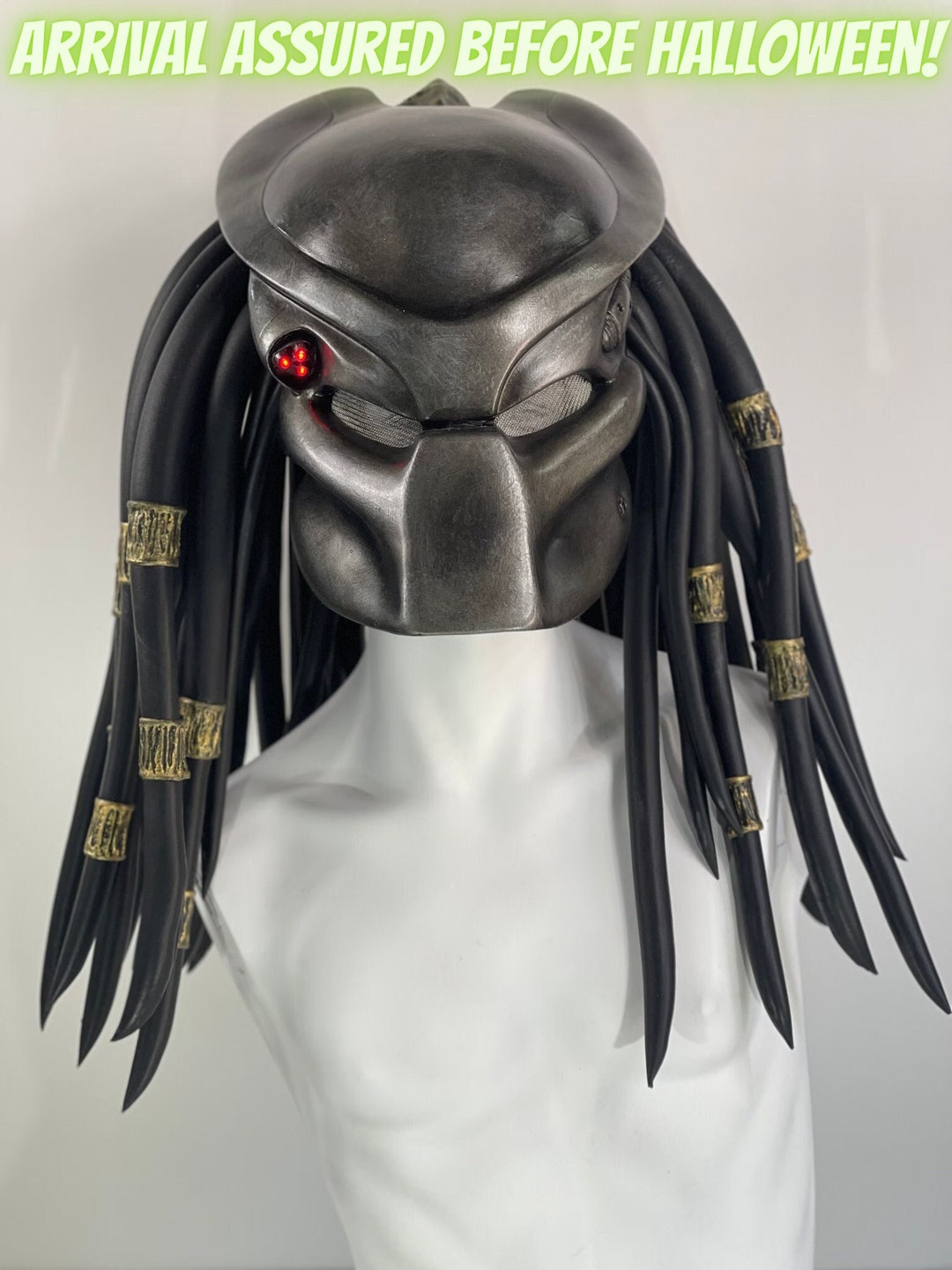 Bio Helmet Classic Predator With Dreadlocks (arrival Assured Before ...