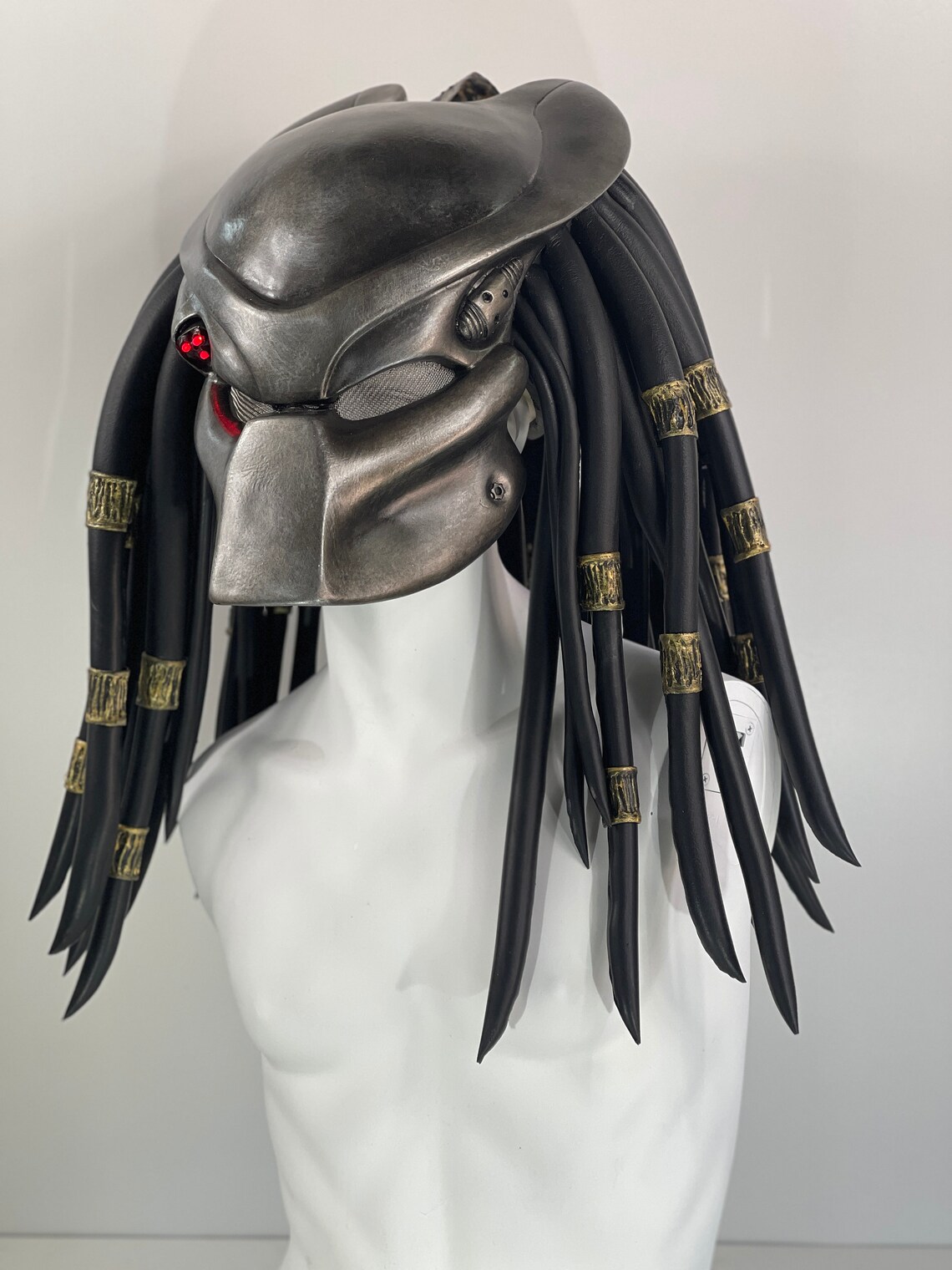 Bio Helmet Classic Predator With Dreadlocks (arrival Assured Before ...