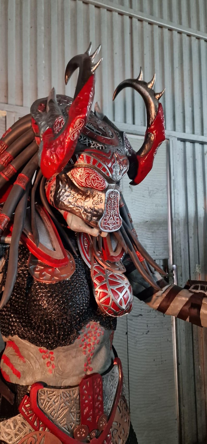 The Viking Predator Cosplay Deluxe - Etsy
