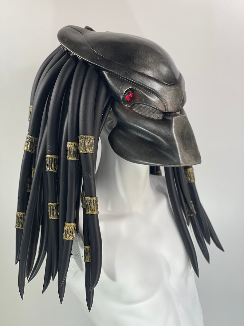 Bio Helmet Classic Predator With Dreadlocks - Etsy