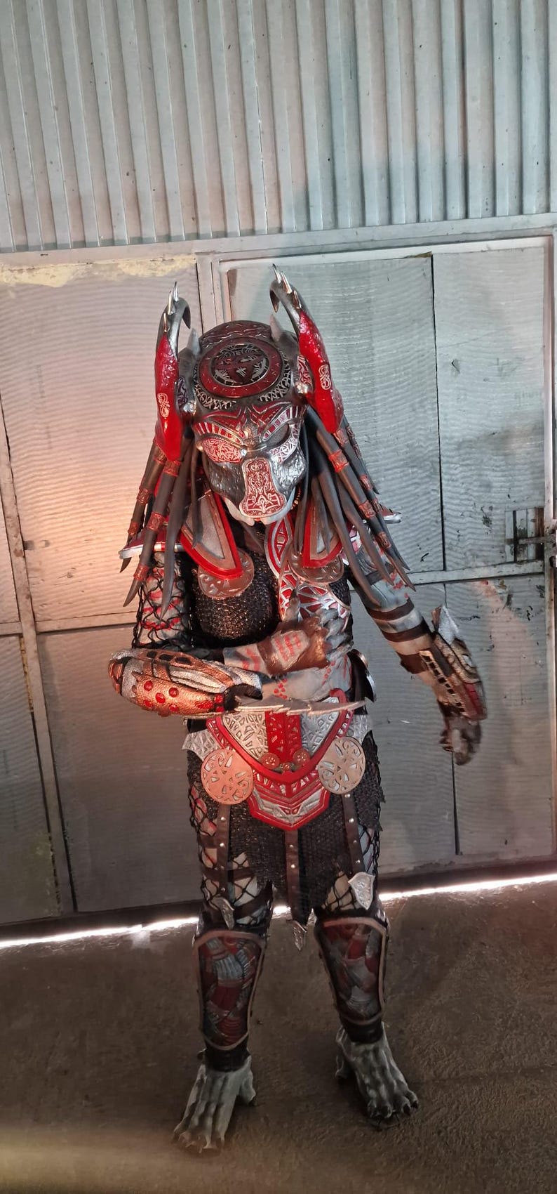 The Viking Predator Cosplay Deluxe - Etsy
