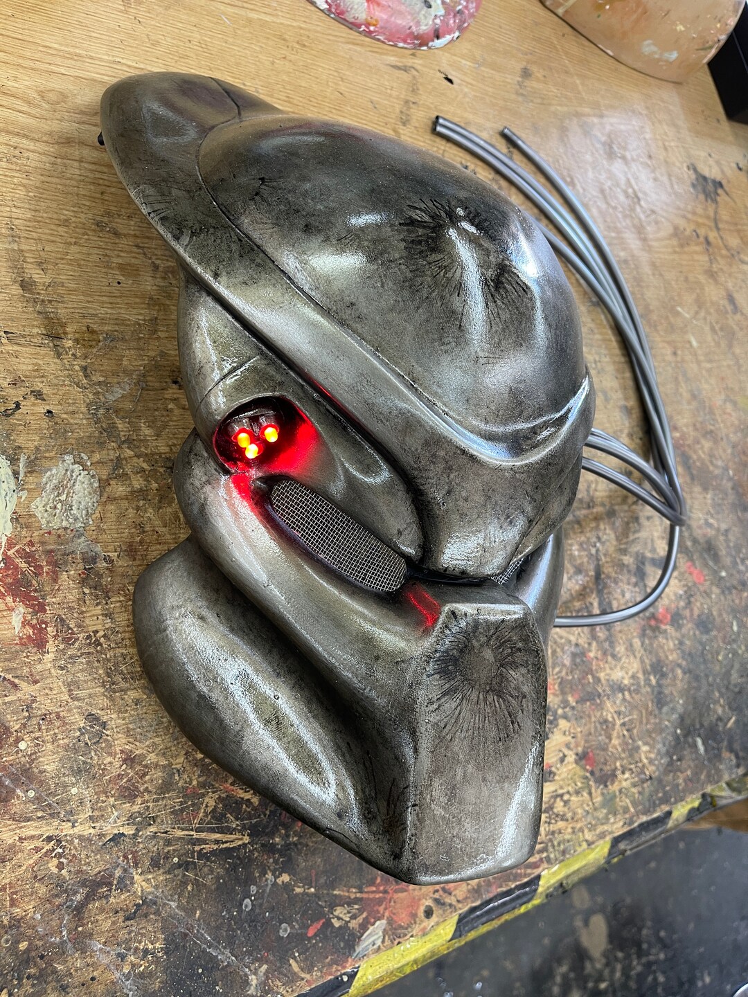 Predator Bio Helmet With Magnetized Cables - Etsy