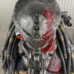 Predator Scar Face Deluxe Cosplay - Etsy