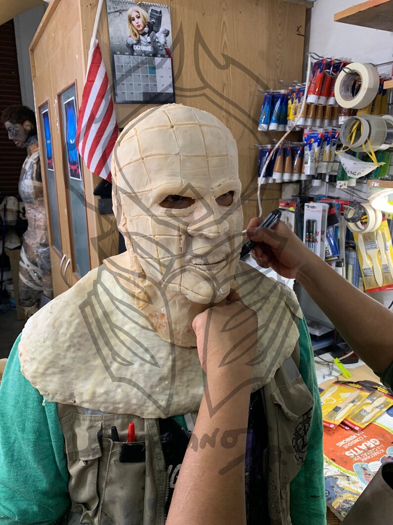 Hellraiser Bust - Etsy