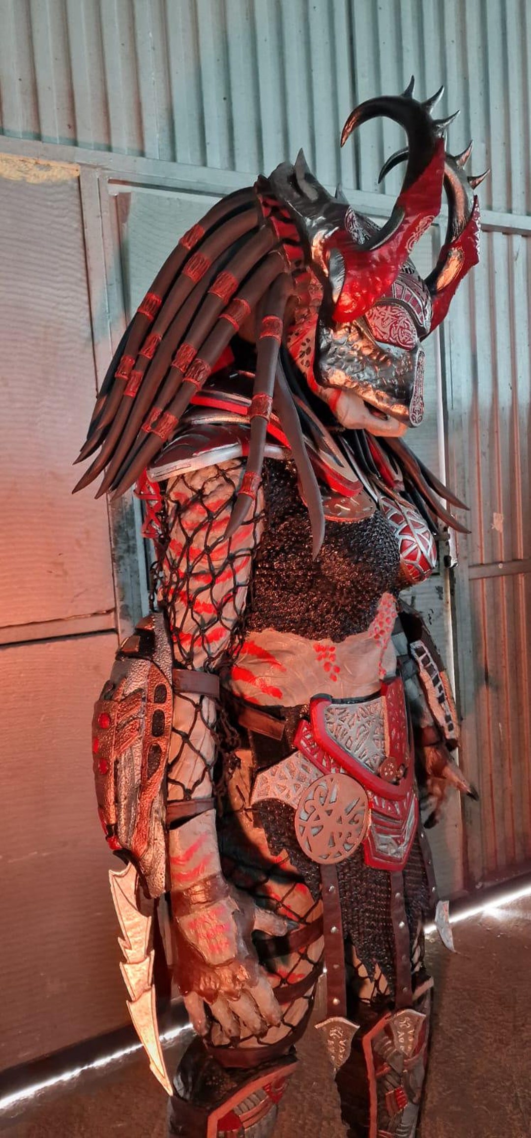 The Viking Predator Cosplay Deluxe - Etsy