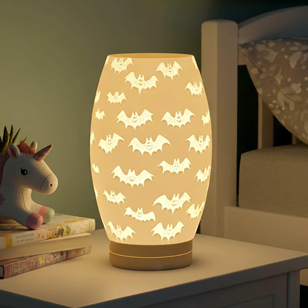 Bat Lamp Shade STL File – Digital 3d Printer File – No Supports - Etsy