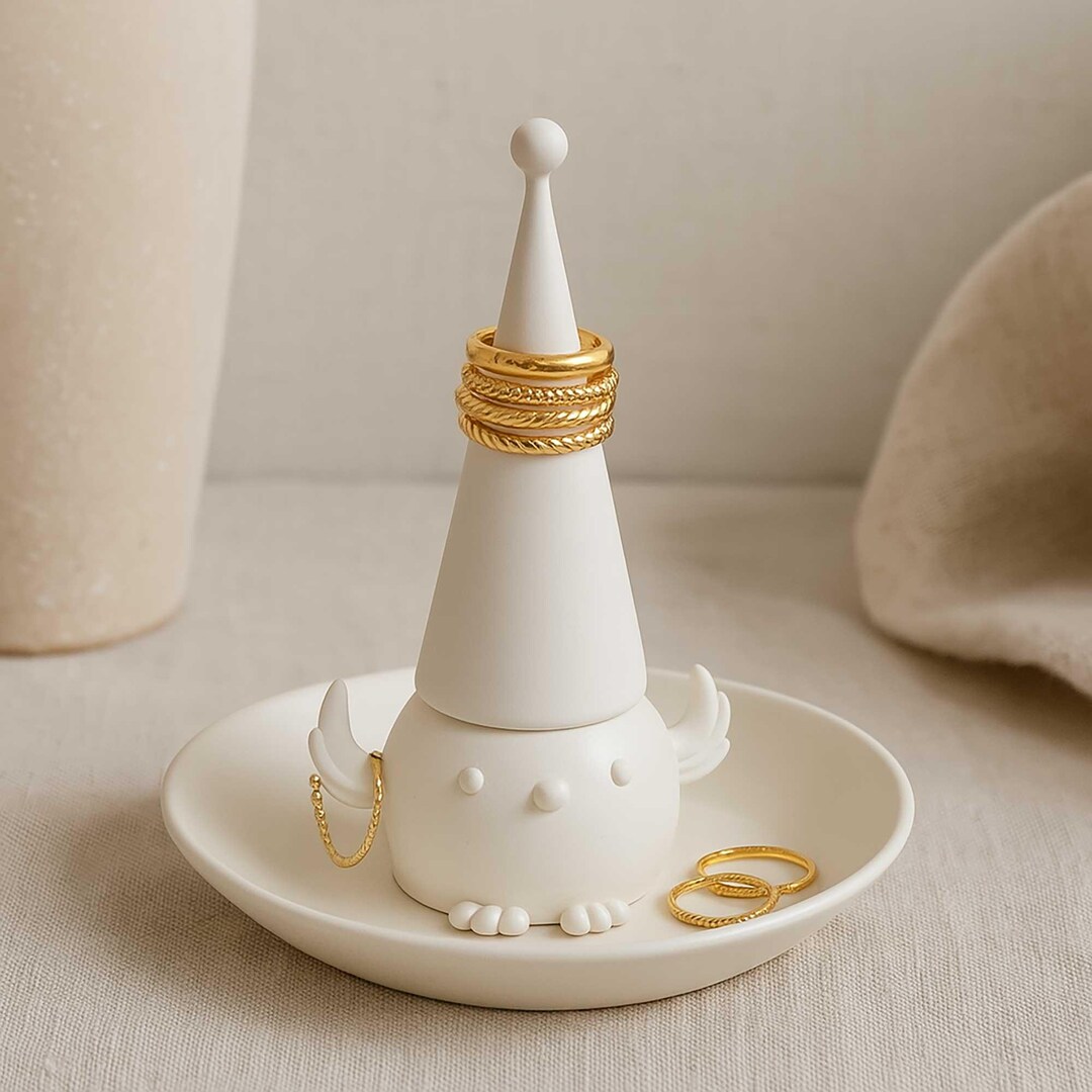 Chicken Ring Holder STL – Cute 3D Print Jewelry Stand – No Supports ...