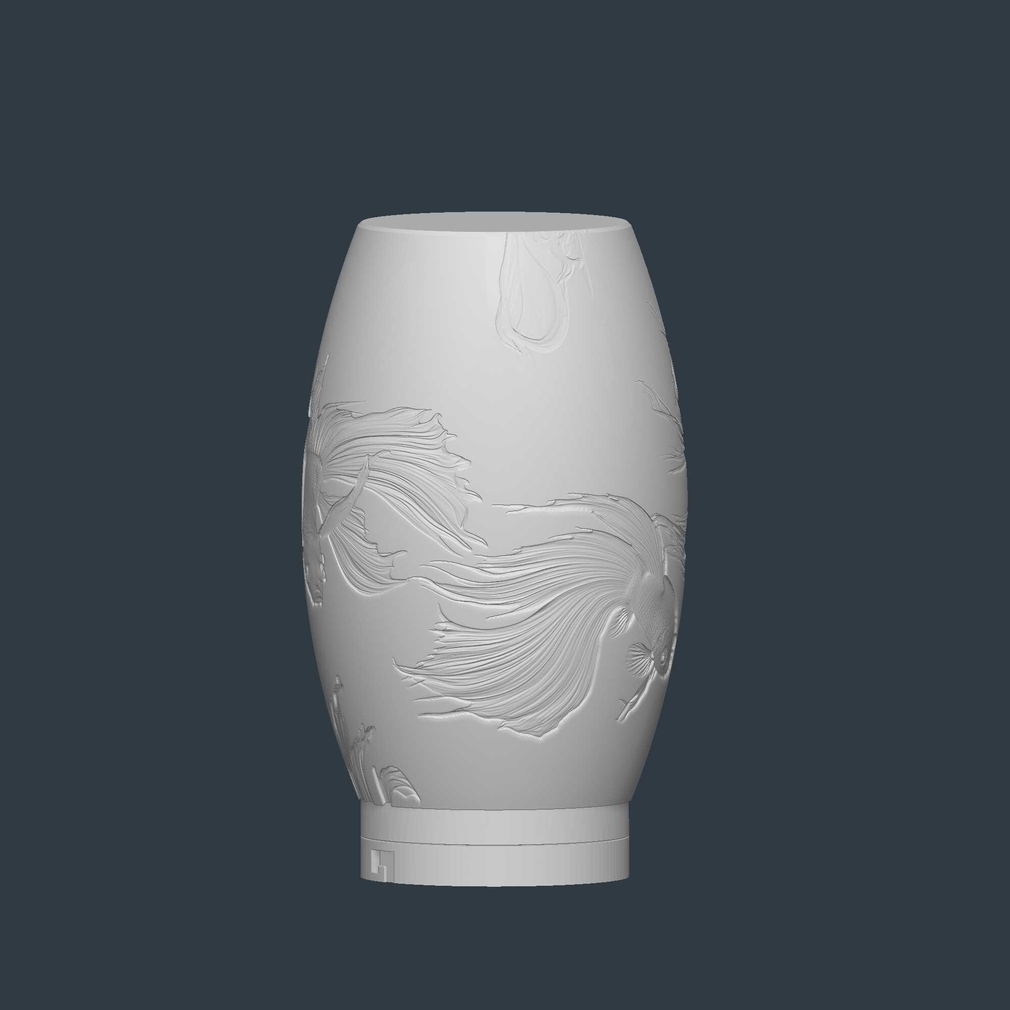 Goldfish Lamp Shade STL File – Digital 3d Printer File – No Supports - Etsy