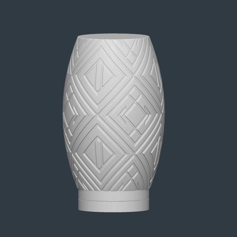Art Deco Lamp Shade STL File – Digital 3d Printer File – No Supports - Etsy