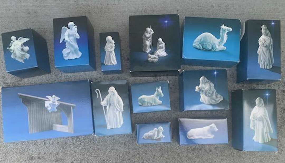 Avon Nativity Set 1980s. Heirloom Collection - Etsy