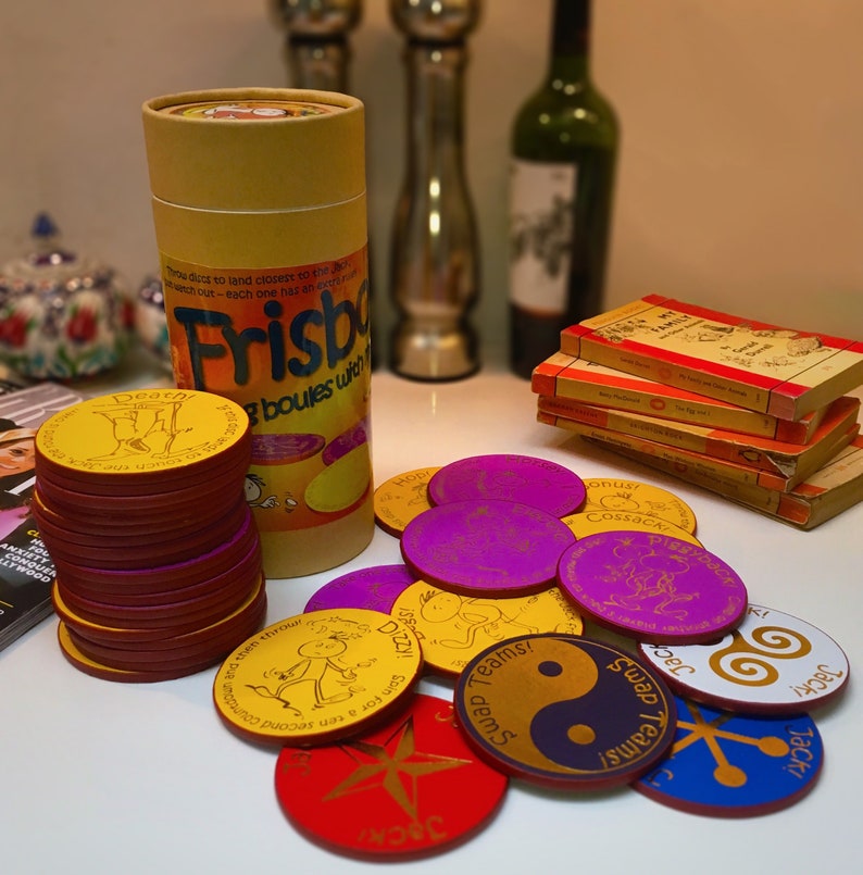 Frisboules! A Party Game of Throwing Discs With Family and Friends. - Etsy