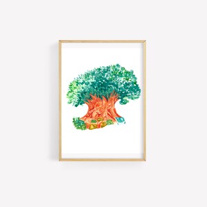 Disney World Watercolor - Hand Painted Room Decor - Disney World ...