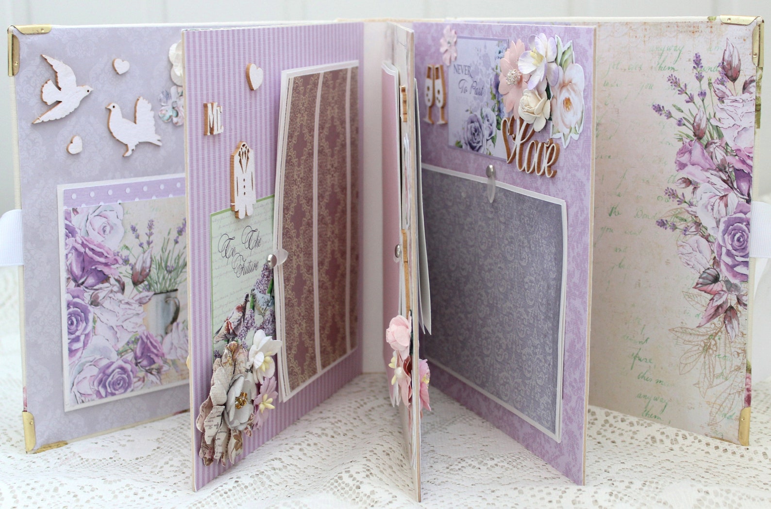 Wedding Scrapbook Album Wedding Day Gift Wedding Memory Book | Etsy