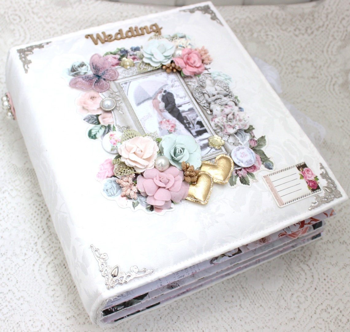 Large Wedding Photo Album Wedding Scrapbook Album Wedding - Etsy
