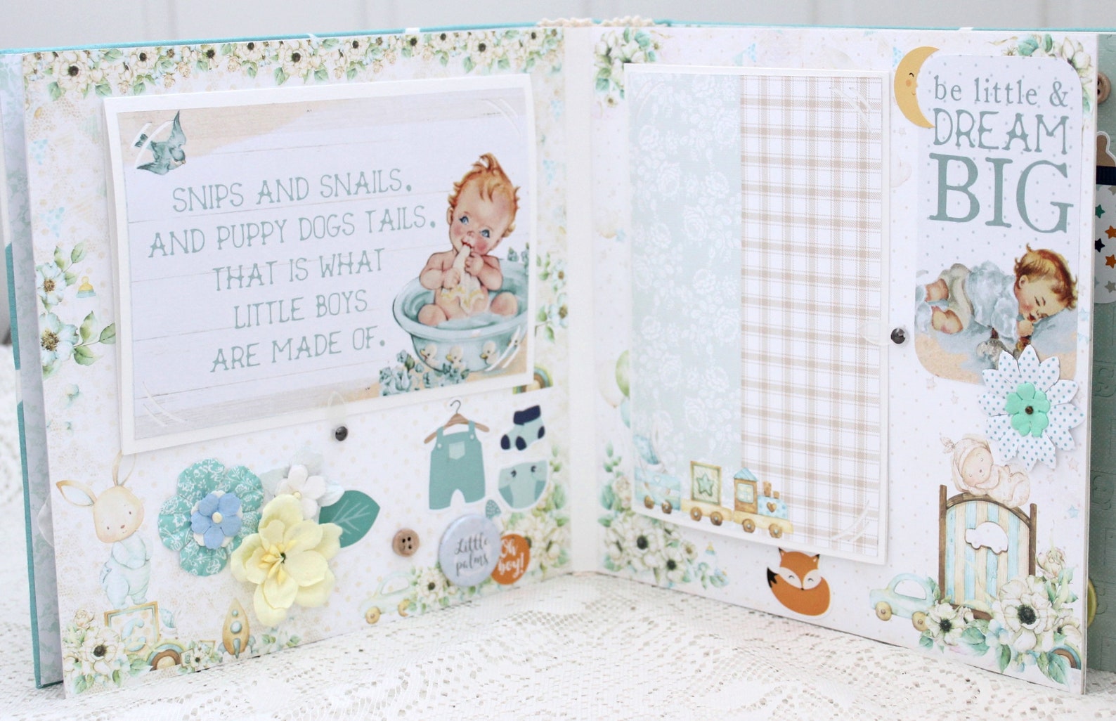 Baby Boy Photo Album Newborn Album Baby Gift Baby Memory Book - Etsy