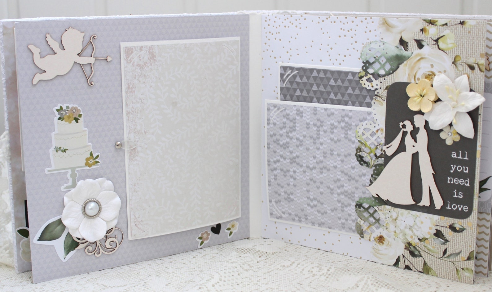Wedding Scrapbook Album Wedding Day Gift Wedding Memory Book - Etsy