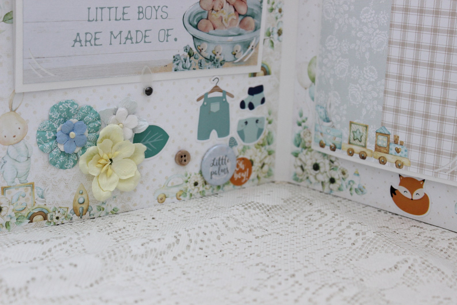 Baby Boy Photo Album Newborn Album Baby Gift Baby Memory Book - Etsy