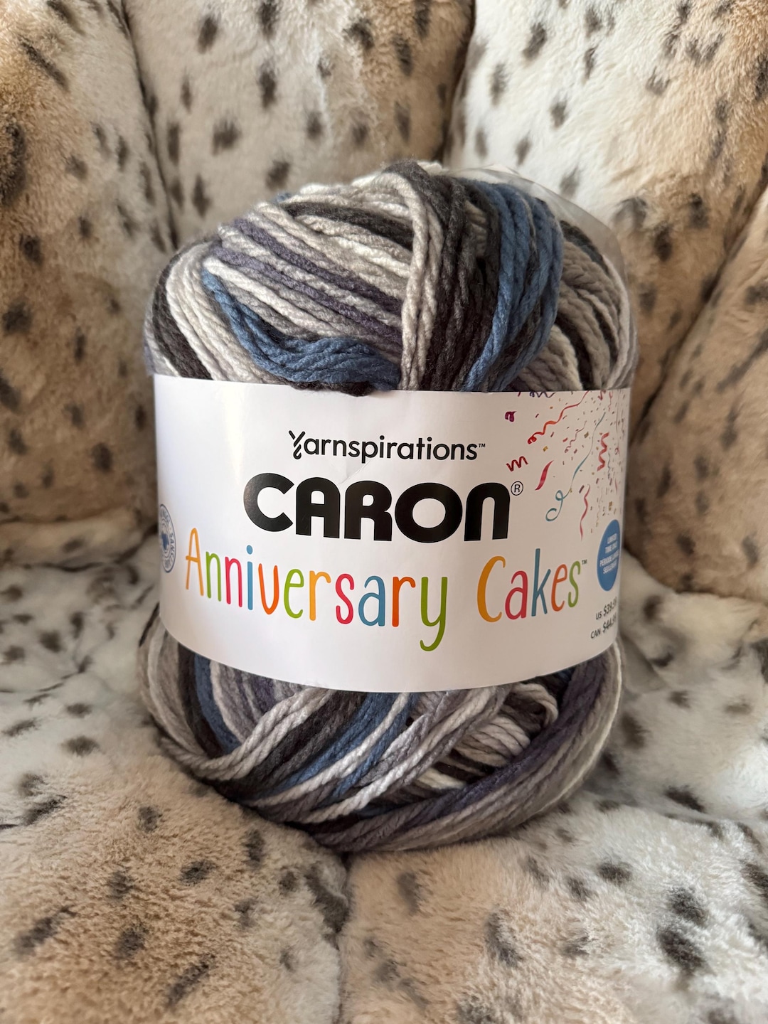 Caron Anniversary Cakes Yarn Pebbled Path Super Bulky 1061 Yards/1000 ...