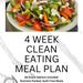4 Week Healthy Eating Meal Plan With Multiple Snack Options - Etsy