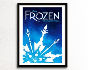 Frozen poster | Etsy