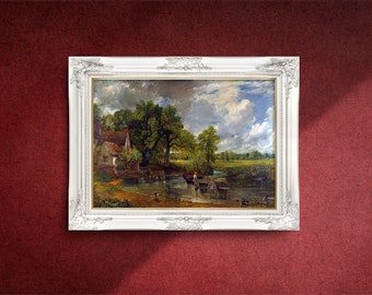 John Constable the Hay Wain 1821 Vintage Lithograph - Etsy