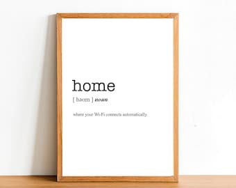 BOUJEE Word Definition Printable Wall Art Home Wall Decor Urban ...