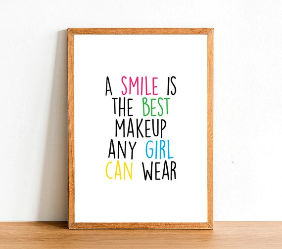 A Smile Is The Best Makeup