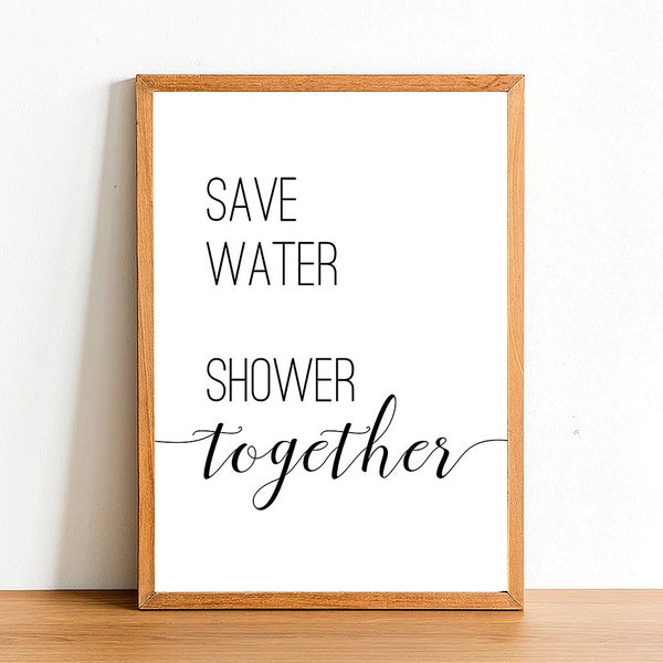 Bathroom Poster - Etsy