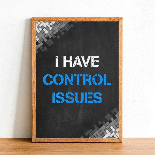 Control Game Poster - Etsy