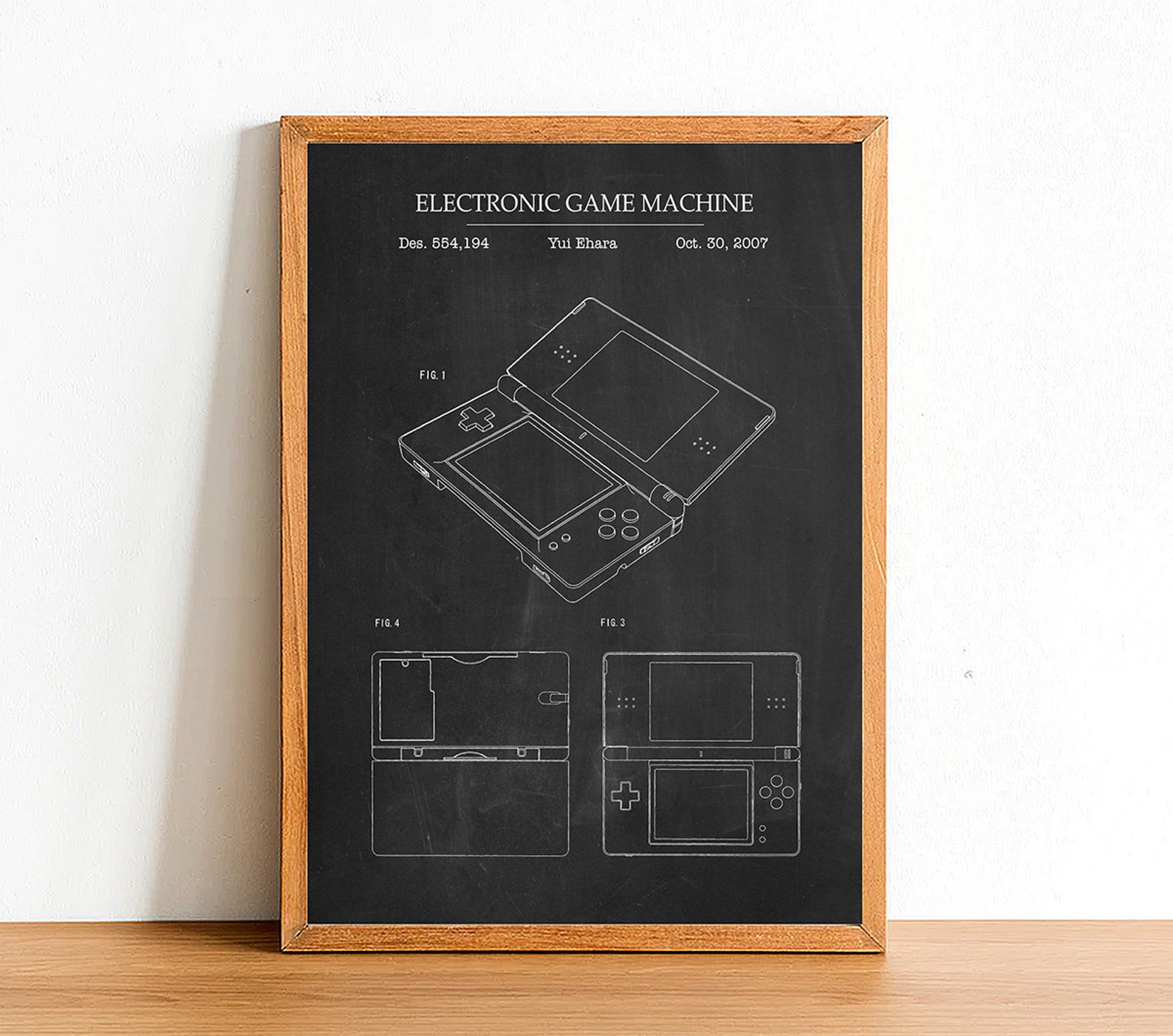 NINTENDO DS Patent Poster Print A4 A3 A2 Prints Home Wall - Etsy