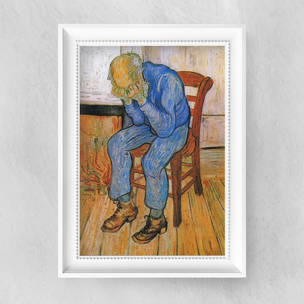 Van Gogh Old Man Poster - Etsy