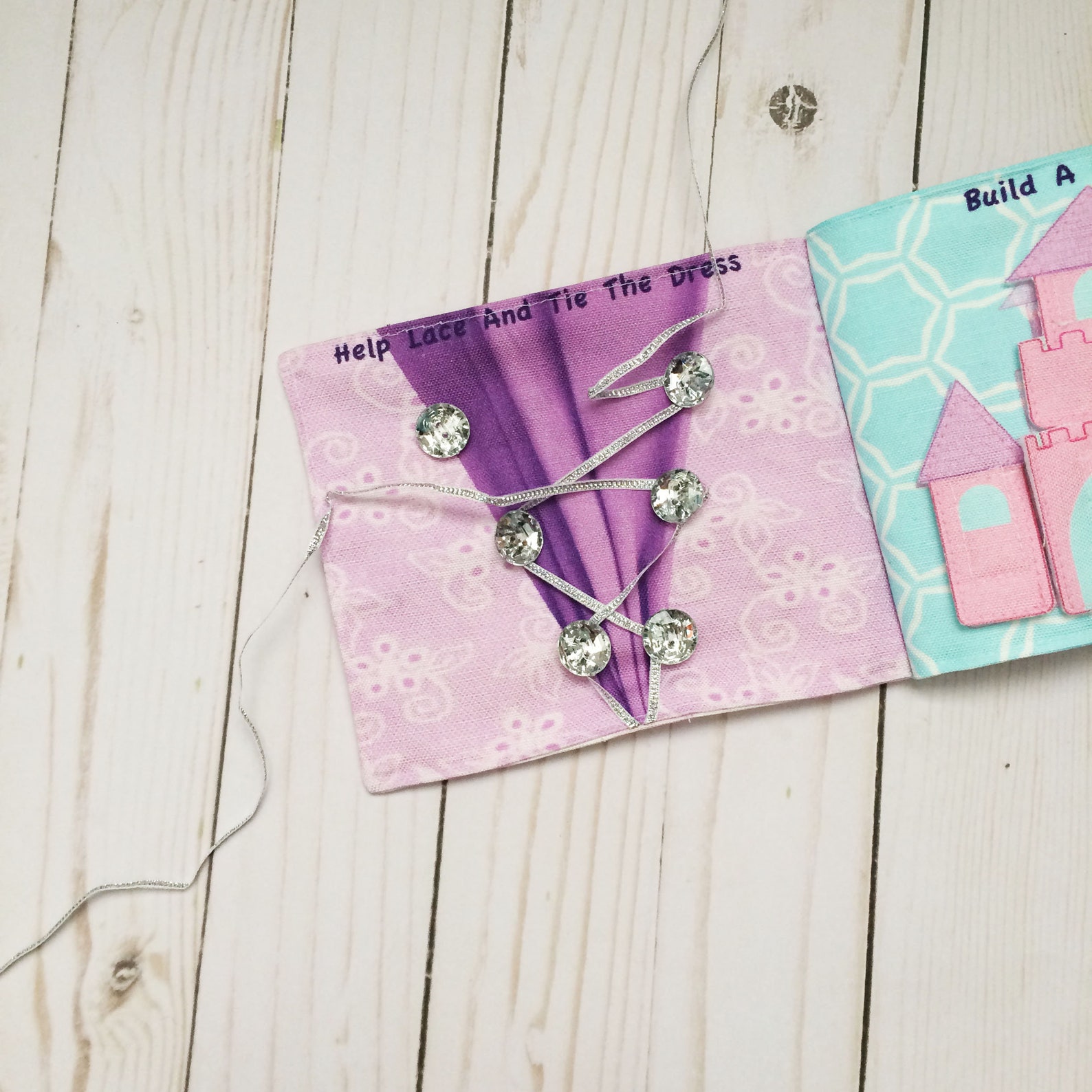 SEWING KIT - Make It Yourself Busy Book Kit - My Princess Book Quiet ...