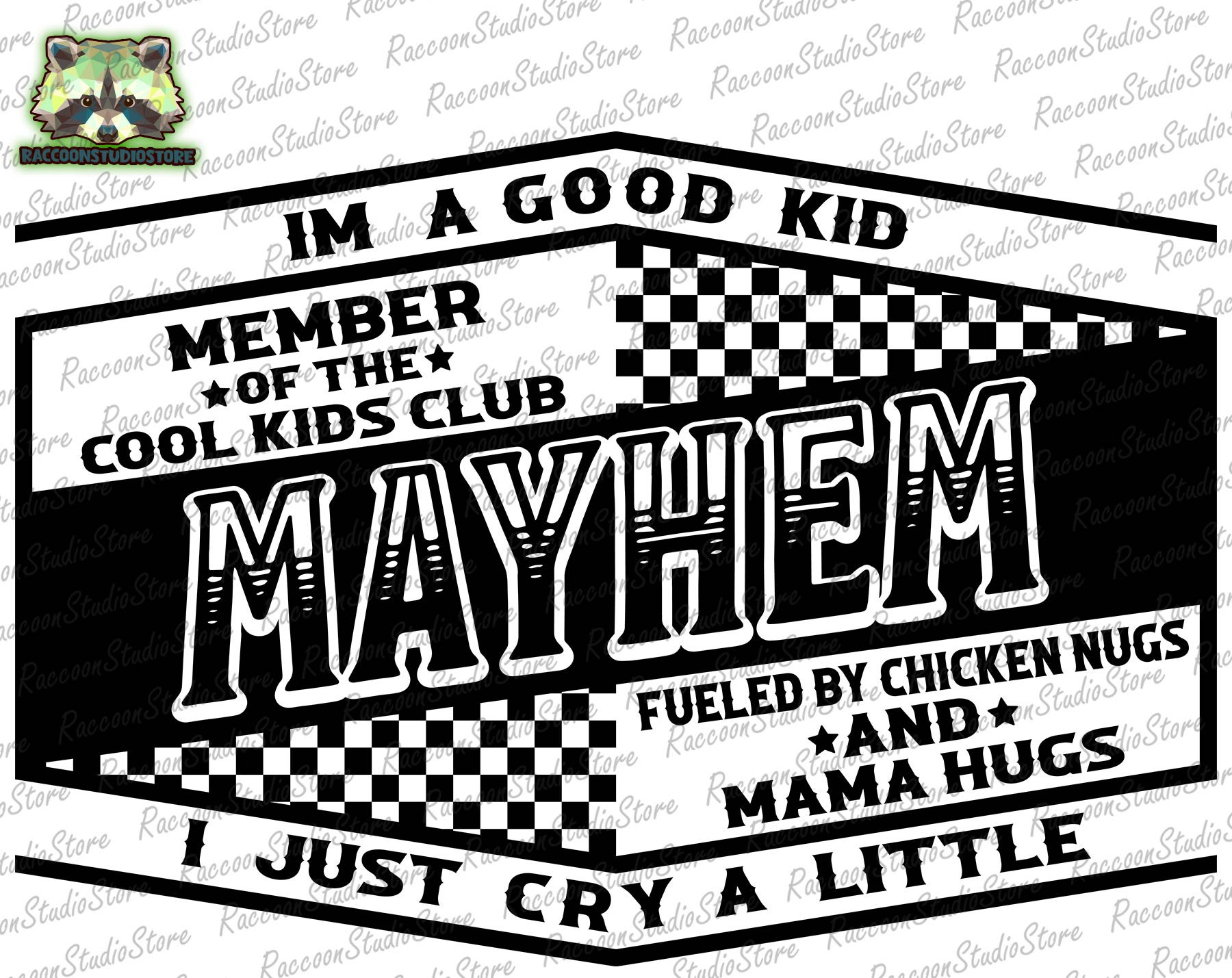 Mayhem Raccoon Commercials