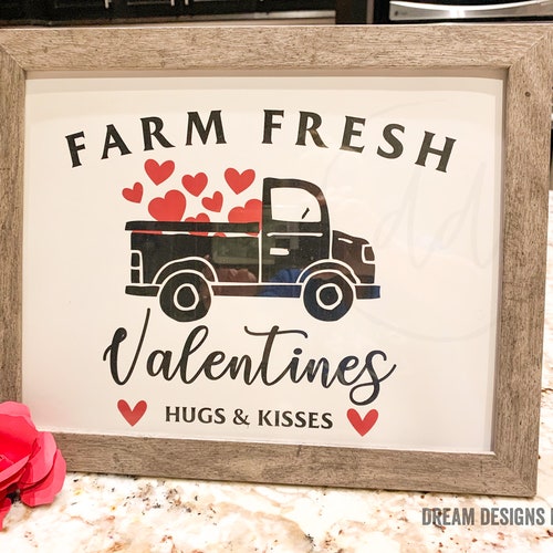 INSTANT DOWNLOAD Vintage Valentines Print Out Farmhouse Rustic - Etsy