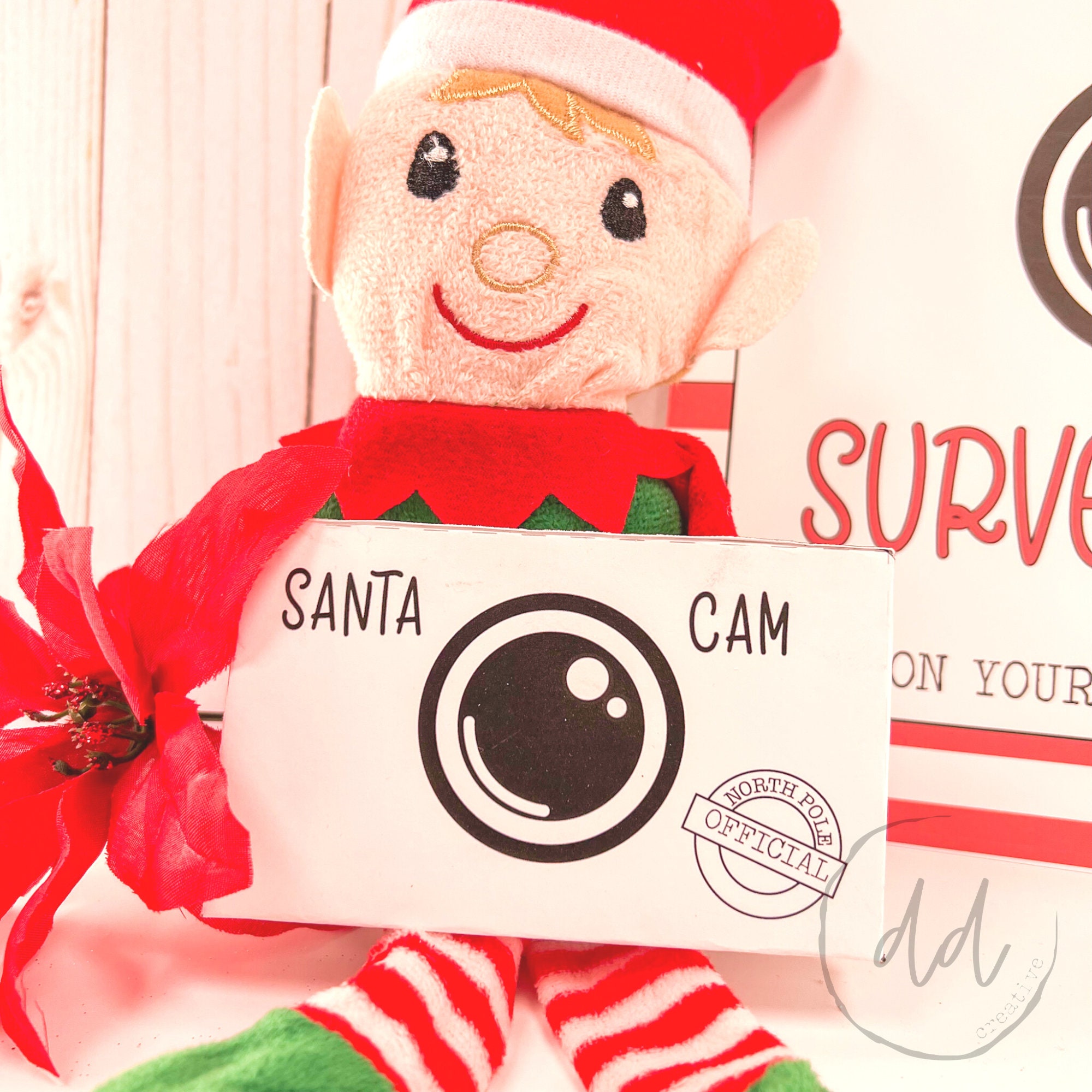 Elf Surveillance Bundle Santa Spy Cam Kit Santa is Always - Etsy