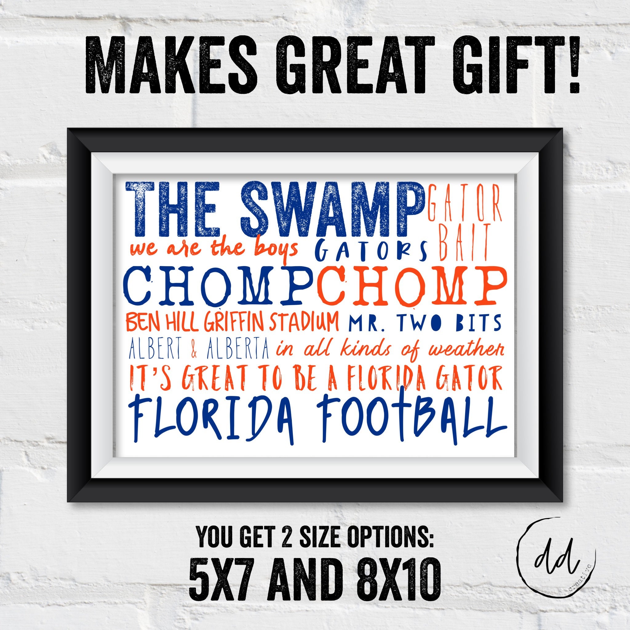 Florida Gators Gift the Swamp Chomp Chomp Florida Gator - Etsy