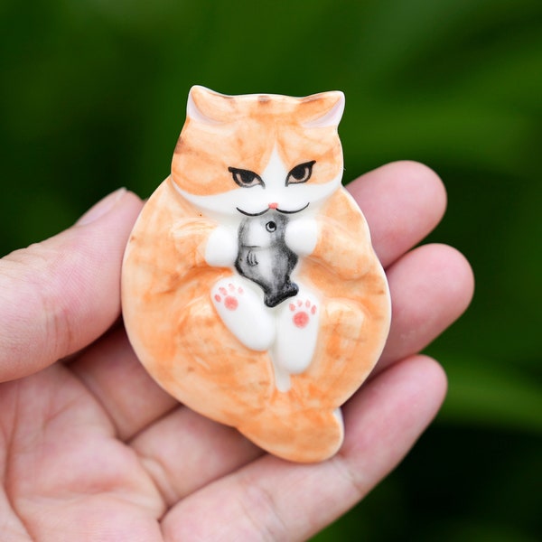 Cat Porcelain - Etsy