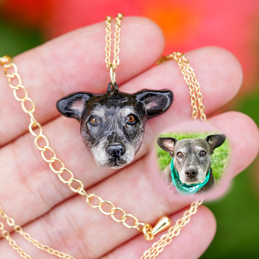 Cute dog necklaces store