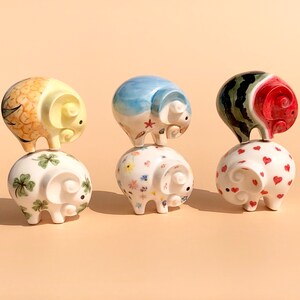 Irish Elephant Figurine Lucky Clover Elephant Elephant With - Etsy