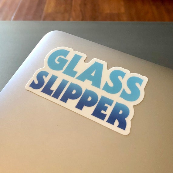 Stickers Paper Paper & Party Supplies Glass Slipper Die-Cut Sticker ...