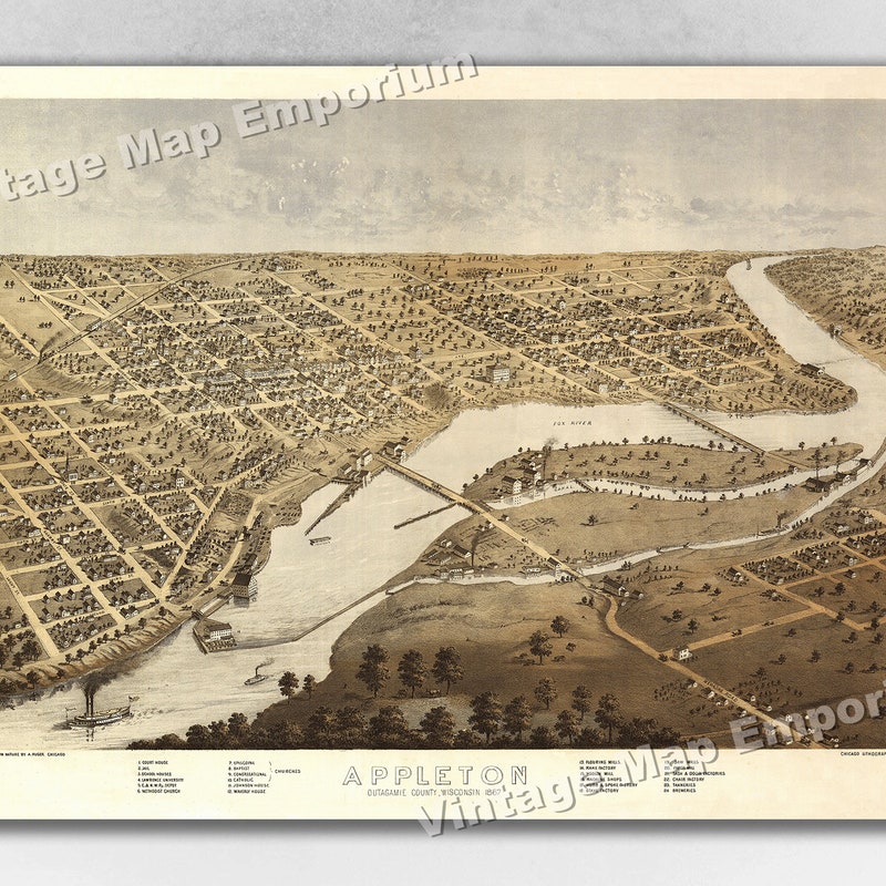 Appleton Wisconsin - Etsy