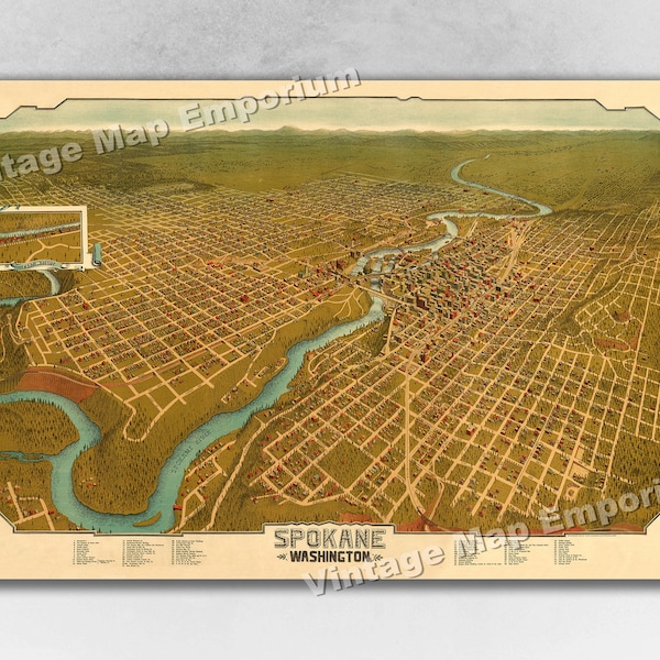 Historic Spokane - Etsy