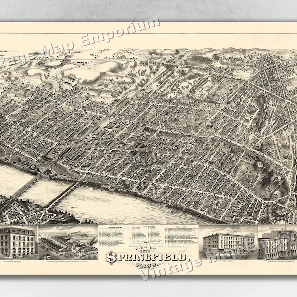 Springfield Massachusetts - Etsy