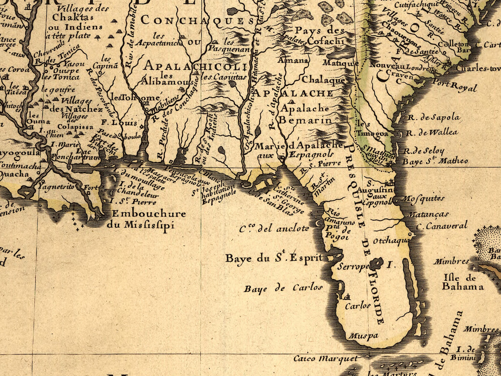Old Spanish Maps Of Florida